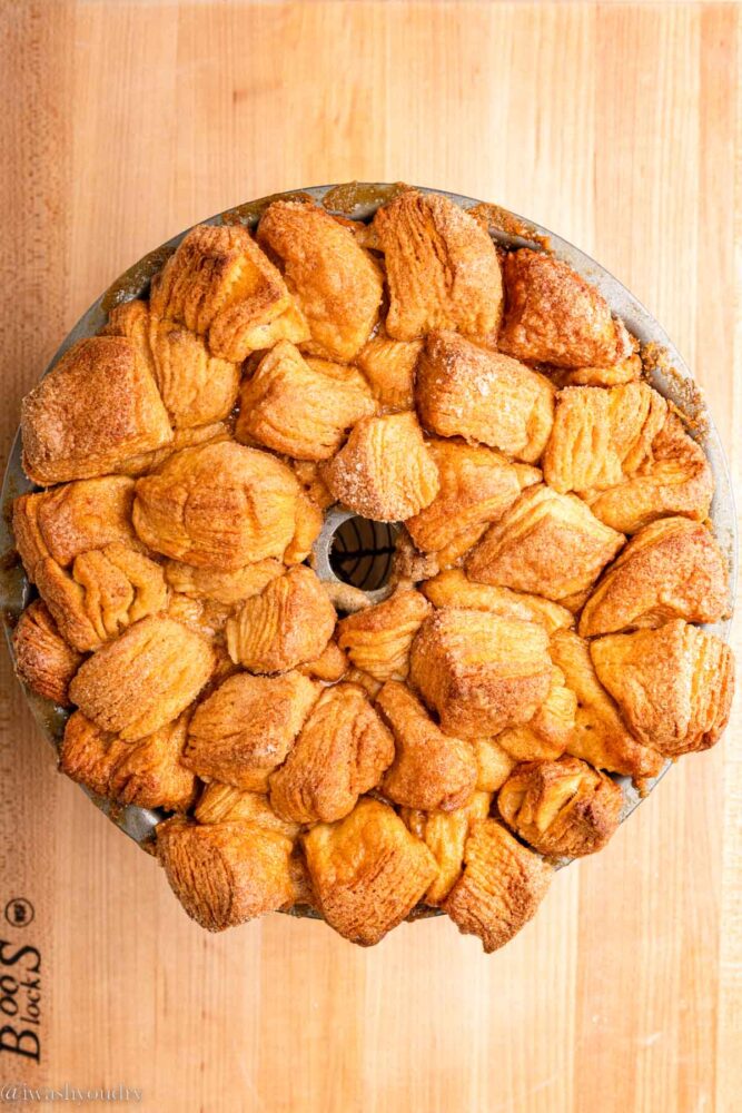 Pull Apart Monkey Bread - I Wash You Dry