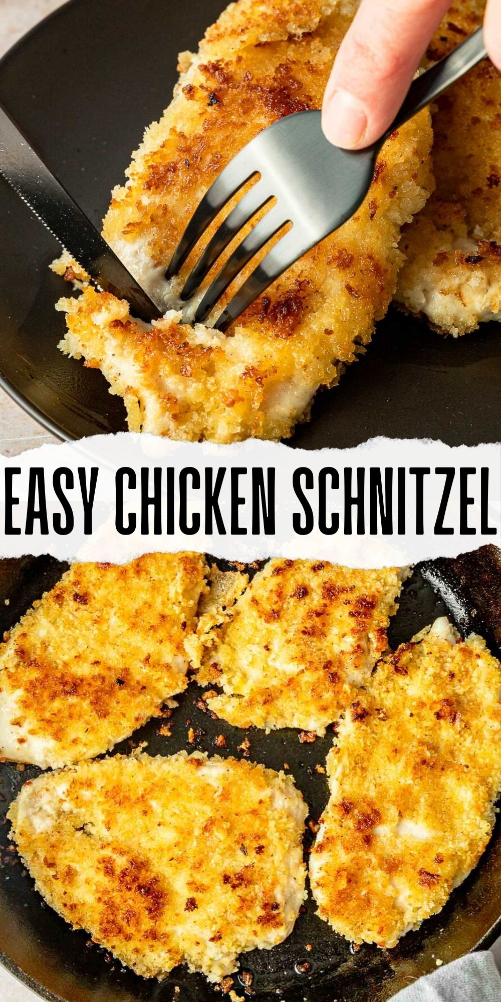 Easy Chicken Schnitzel Recipe - I Wash You Dry