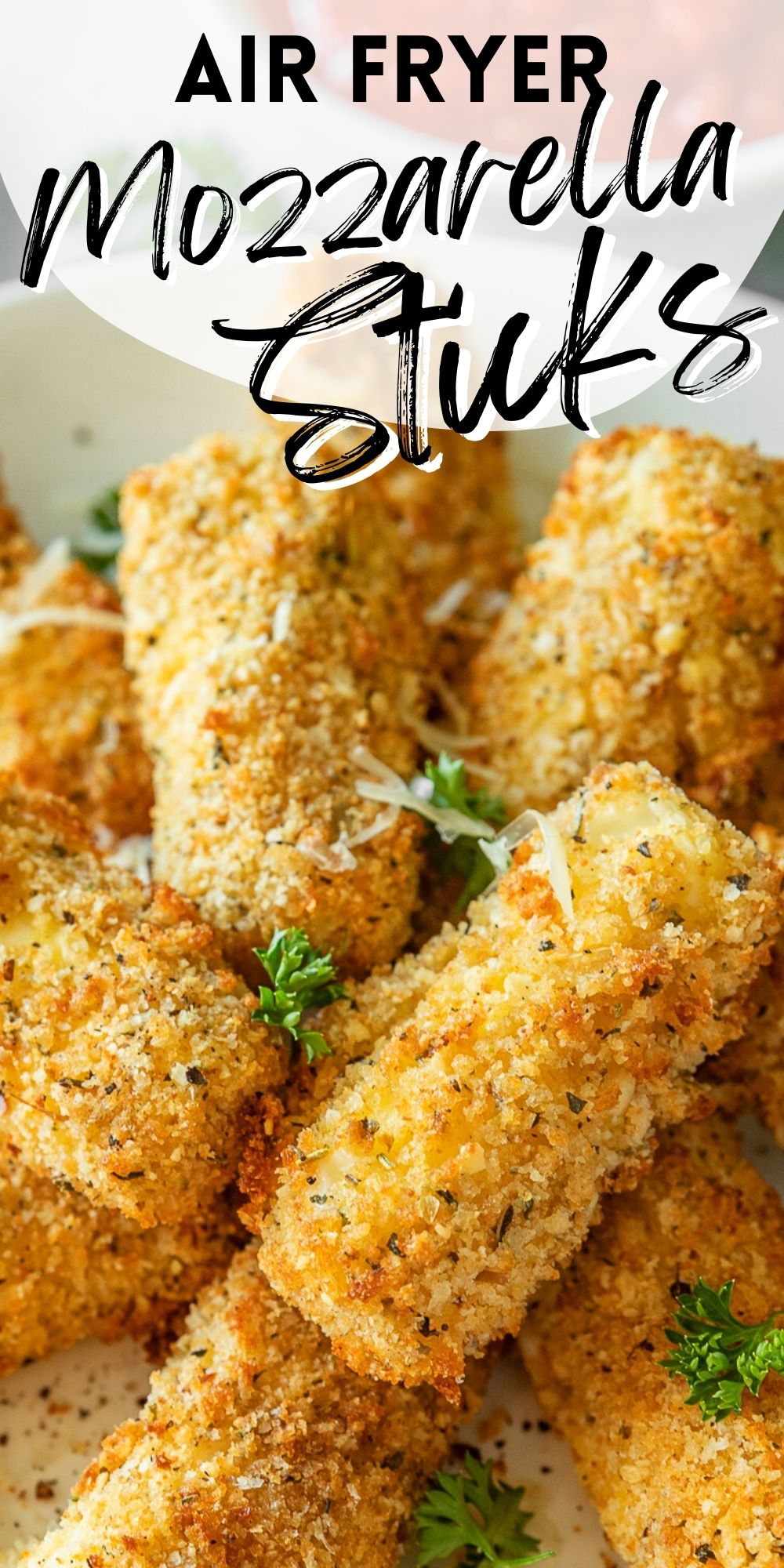 Air Fryer Mozzarella Sticks - I Wash You Dry