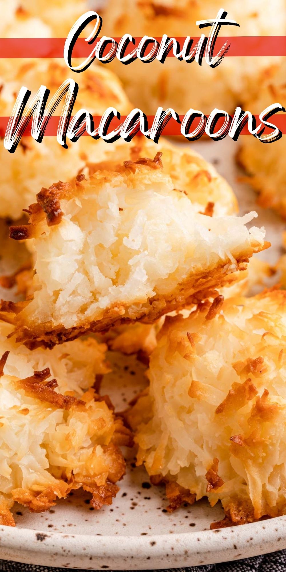 Coconut Macaroons - I Wash You Dry