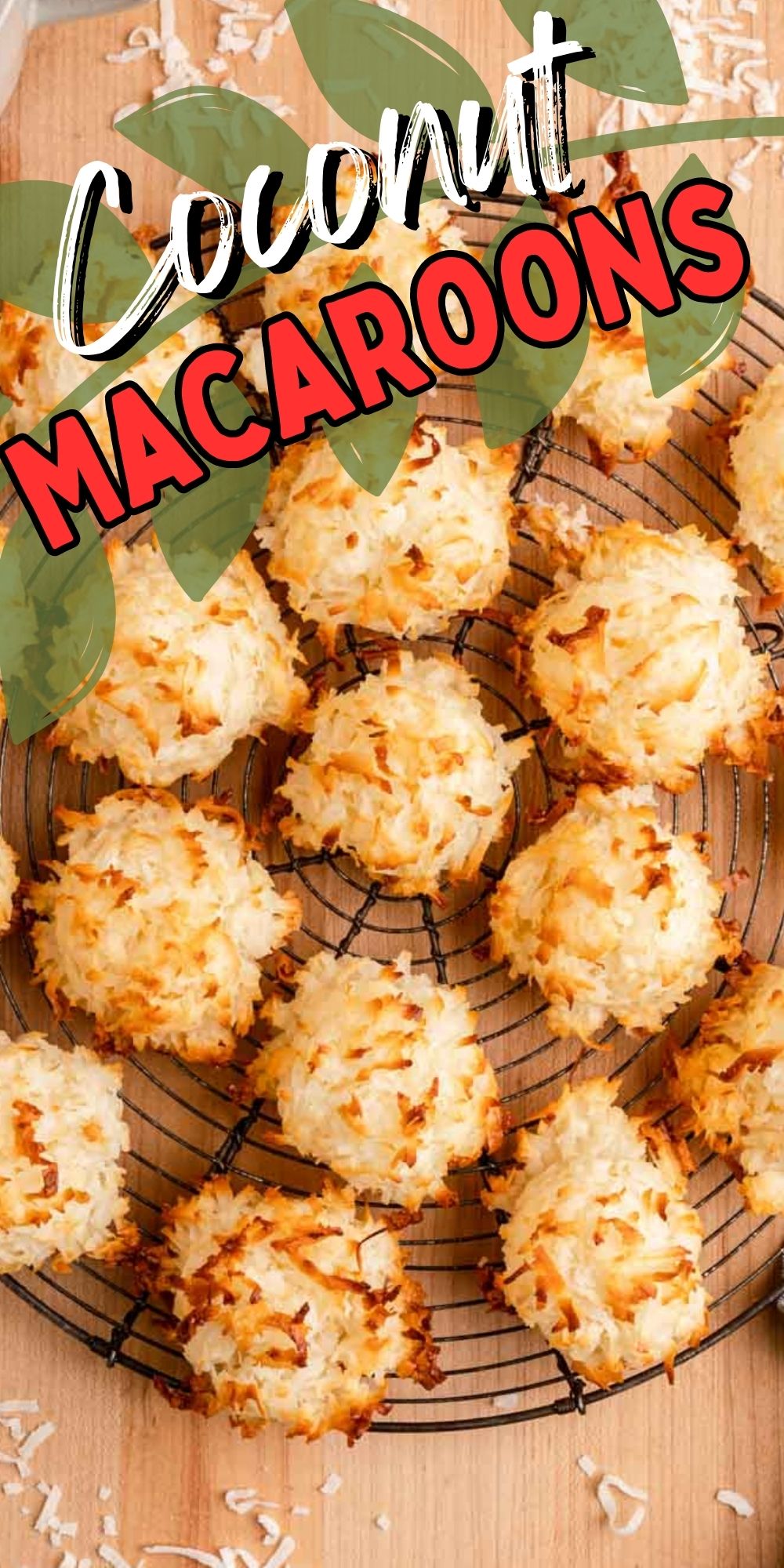 Coconut Macaroons - I Wash You Dry