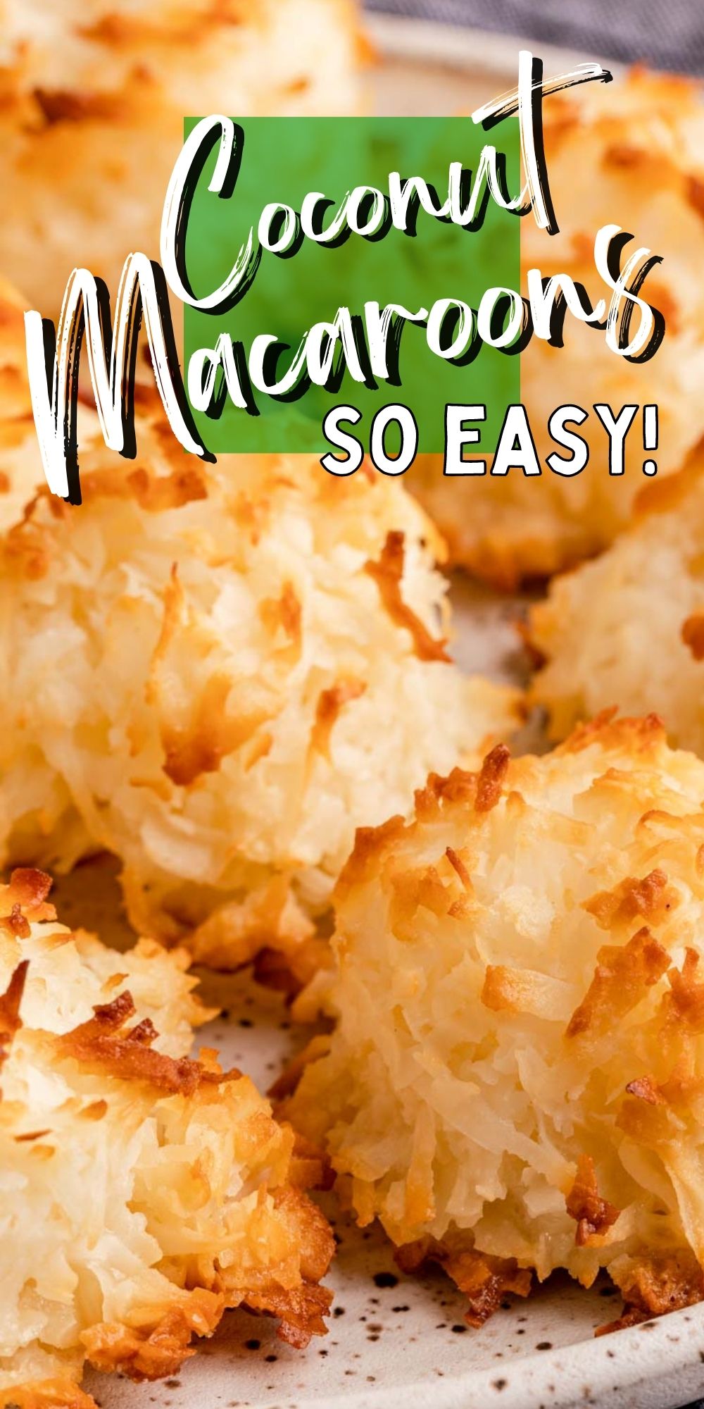 Coconut Macaroons I Wash You Dry
