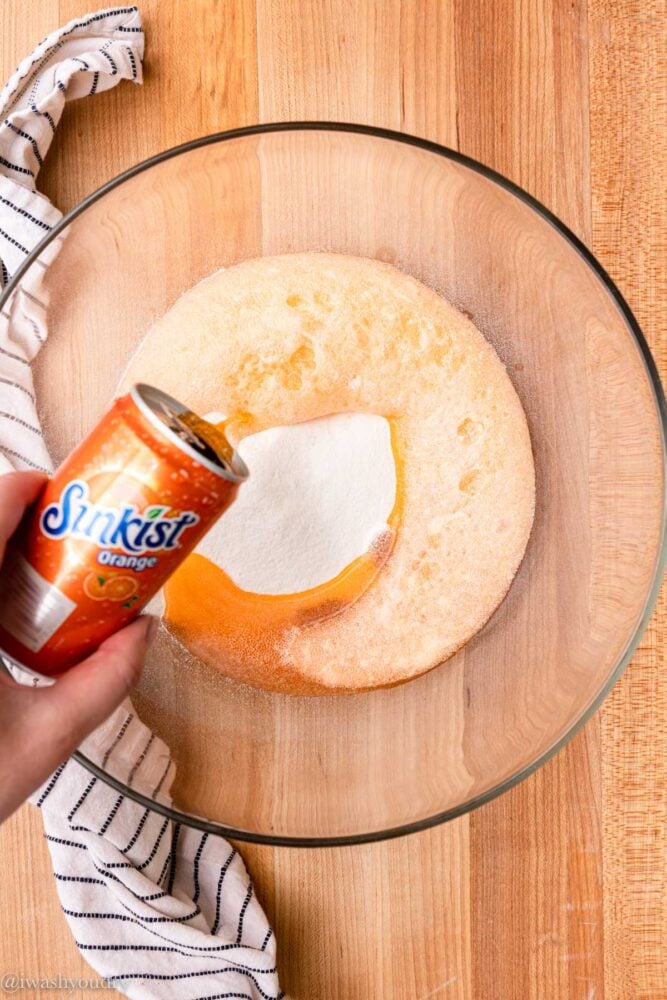 Orange Crush Cake - I Wash You Dry