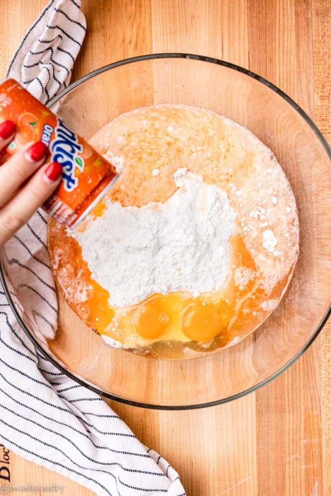 Orange Crush Cake - I Wash You Dry