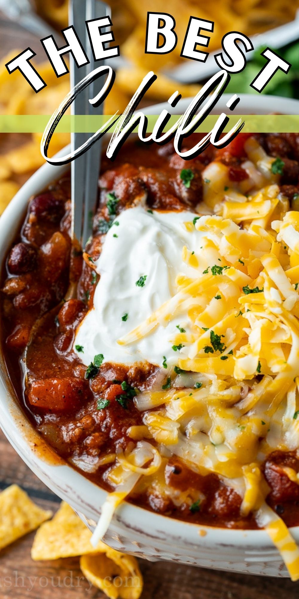 The Best Chili Recipe - I Wash You Dry