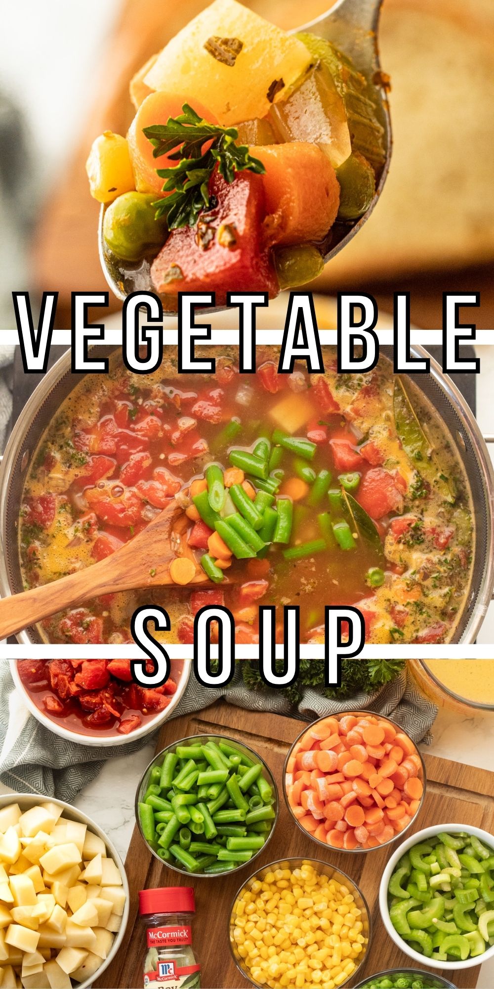 Vegetable Soup Recipe - I Wash You Dry