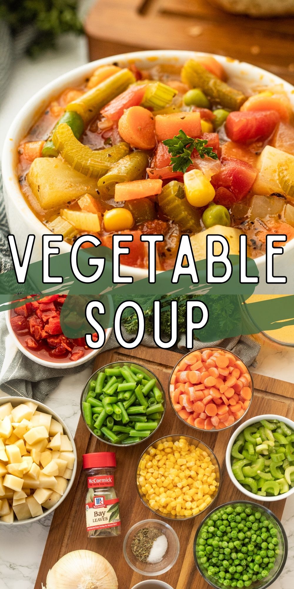 Vegetable Soup Recipe - I Wash You Dry