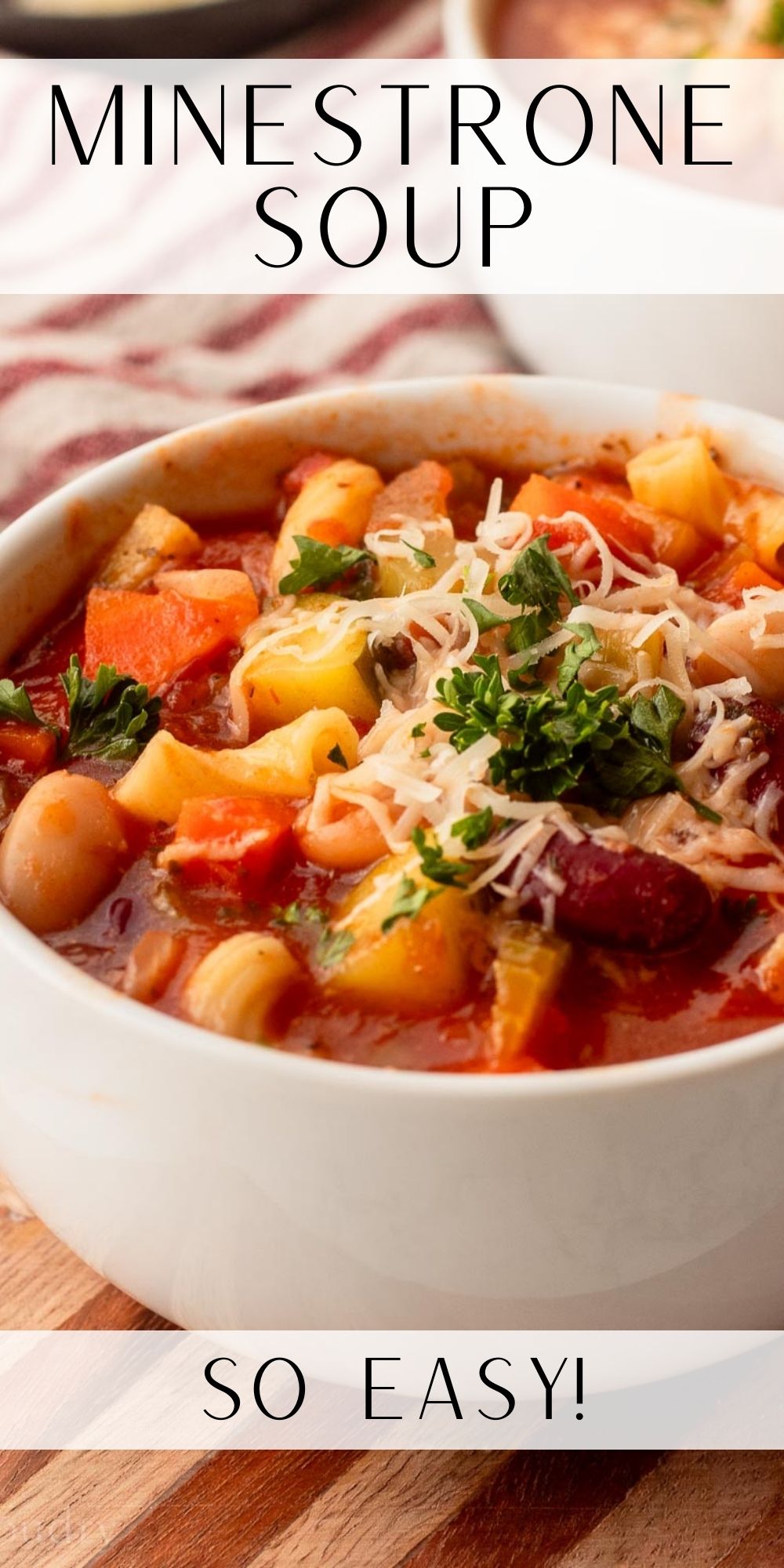 Minestrone Soup Recipe - I Wash You Dry