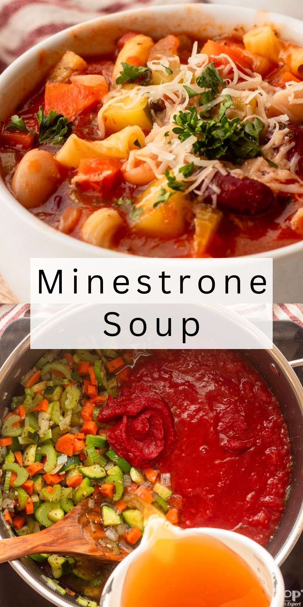 Minestrone Soup Recipe - I Wash You Dry