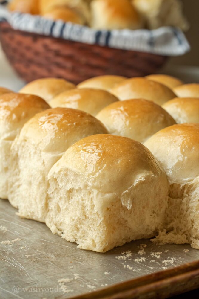 How To Make Homemade Rolls - I Wash You Dry