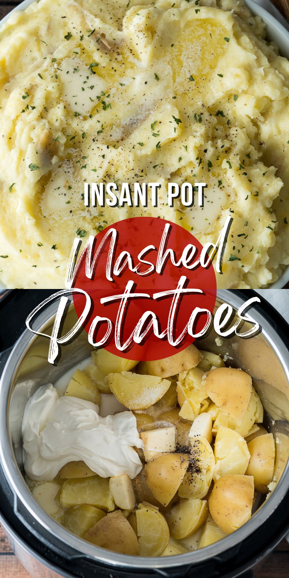 Instant Pot Mashed Potatoes Recipe - I Wash You Dry