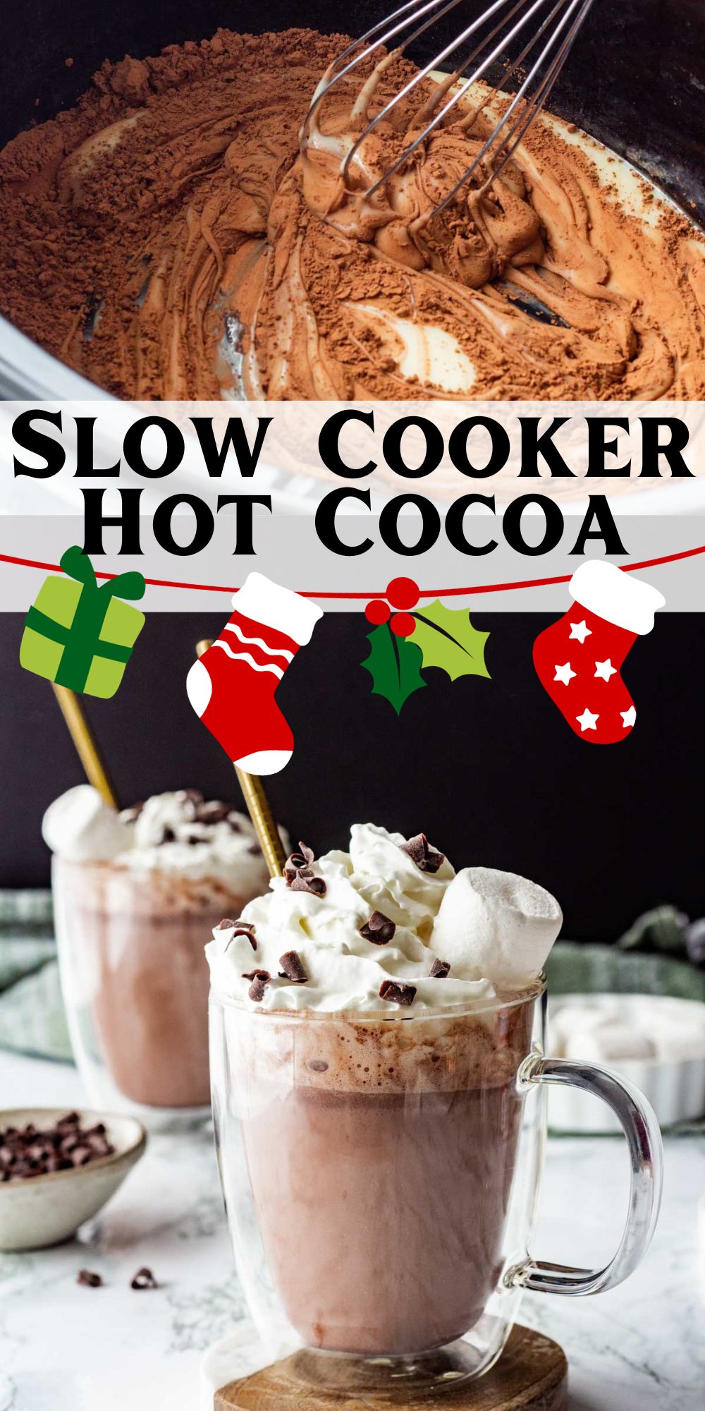 Slow Cooker Hot Chocolate I Wash You Dry