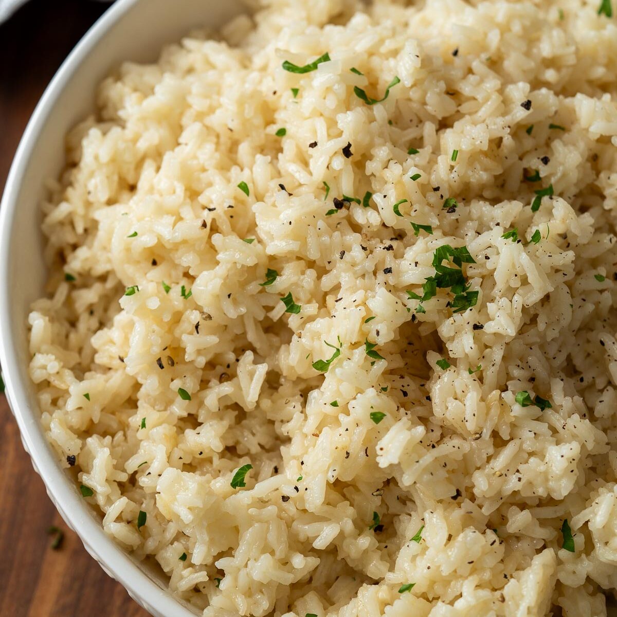 Butter Rice Pilaf Recipe - I Wash You Dry