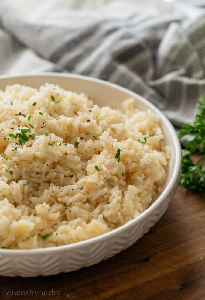 Butter Rice Pilaf Recipe - I Wash You Dry