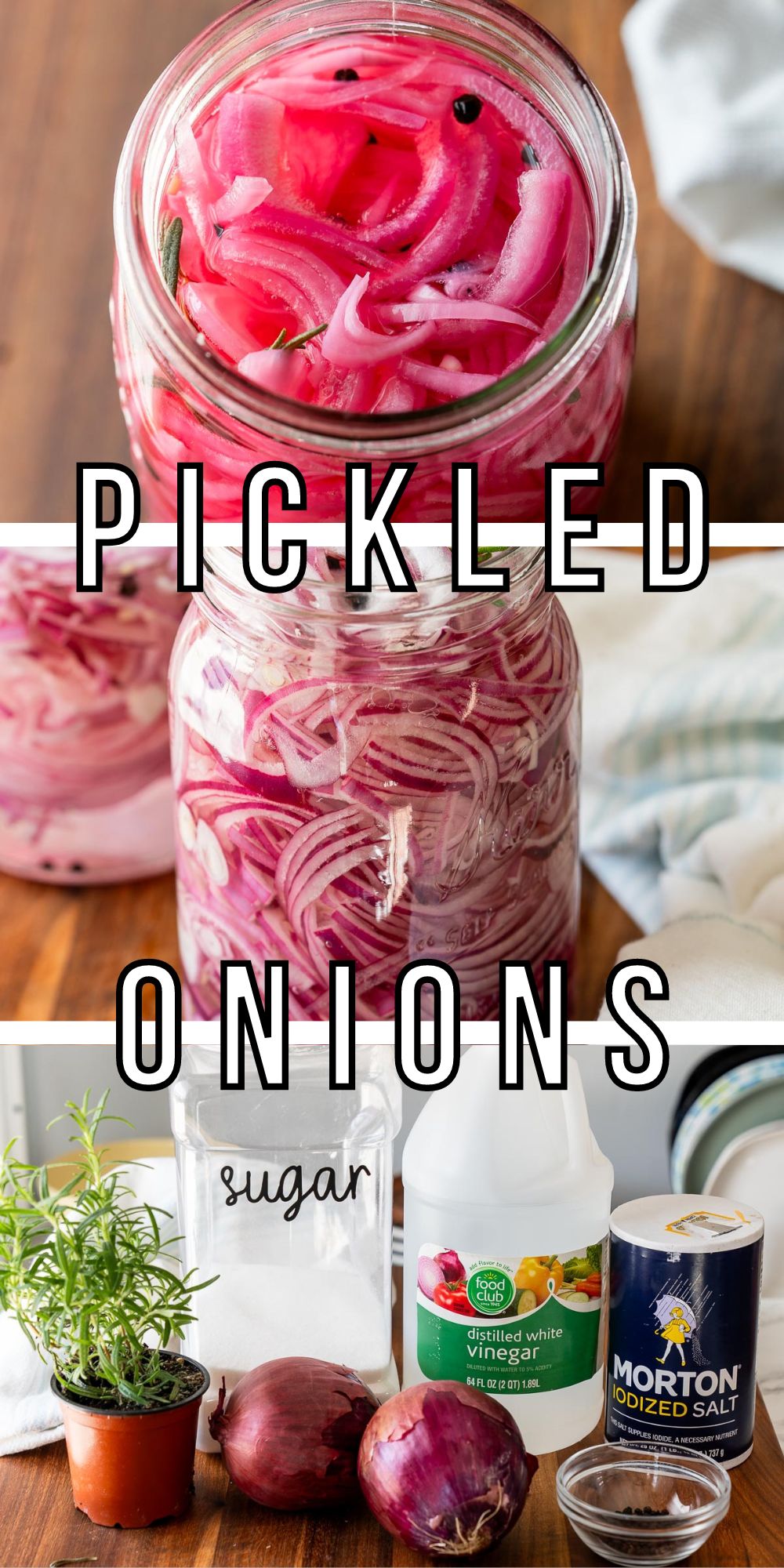 Quick Pickled Red Onions - I Wash You Dry