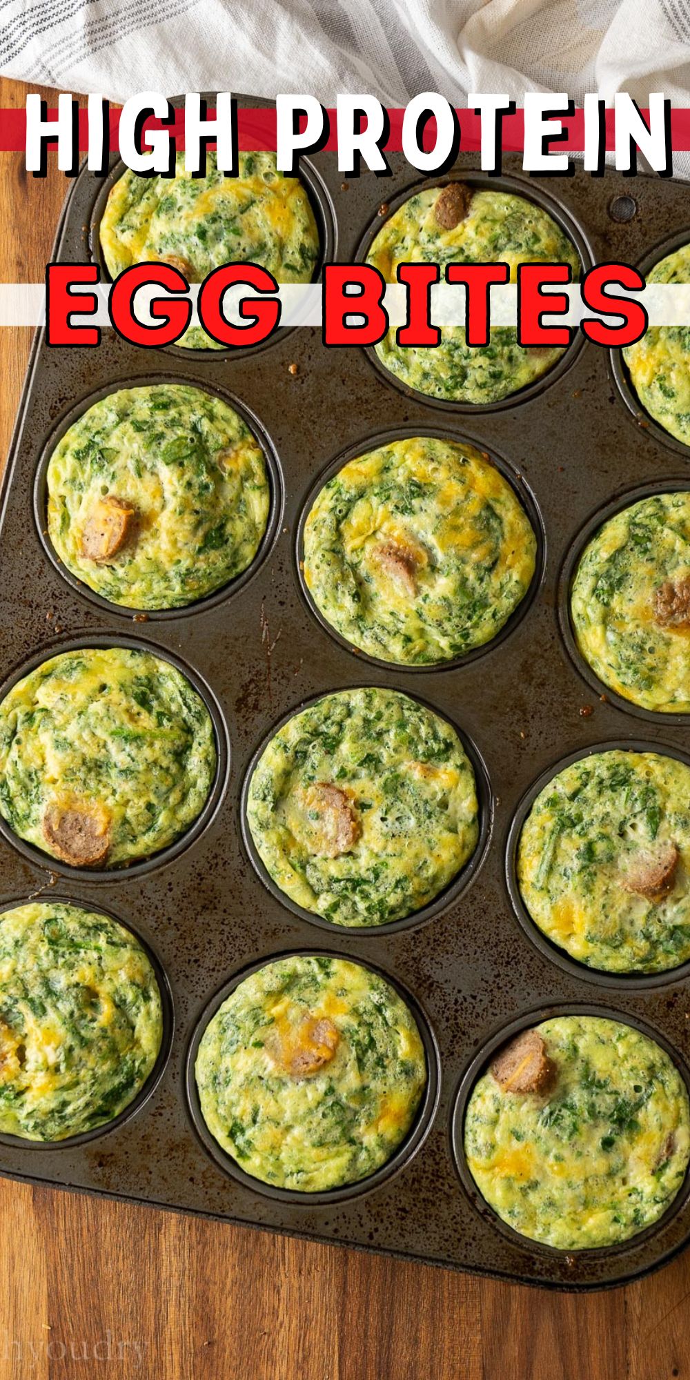 High Protein Egg Bites Recipe - I Wash You Dry