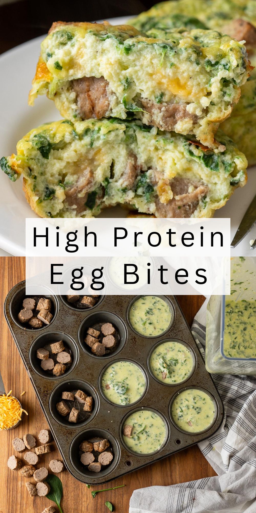 High Protein Egg Bites Recipe - I Wash You Dry