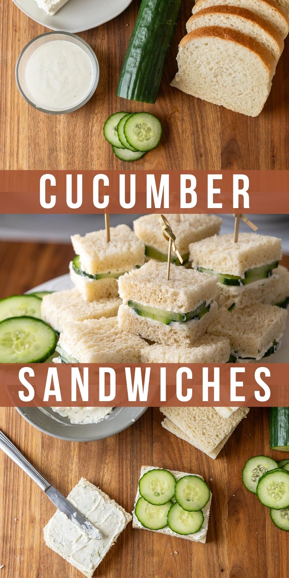 Cucumber Sandwiches - I Wash You Dry