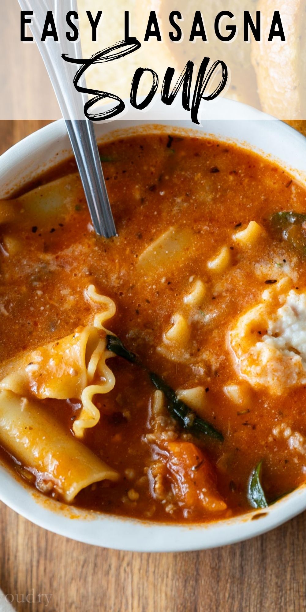 Lasagna Soup - I Wash You Dry