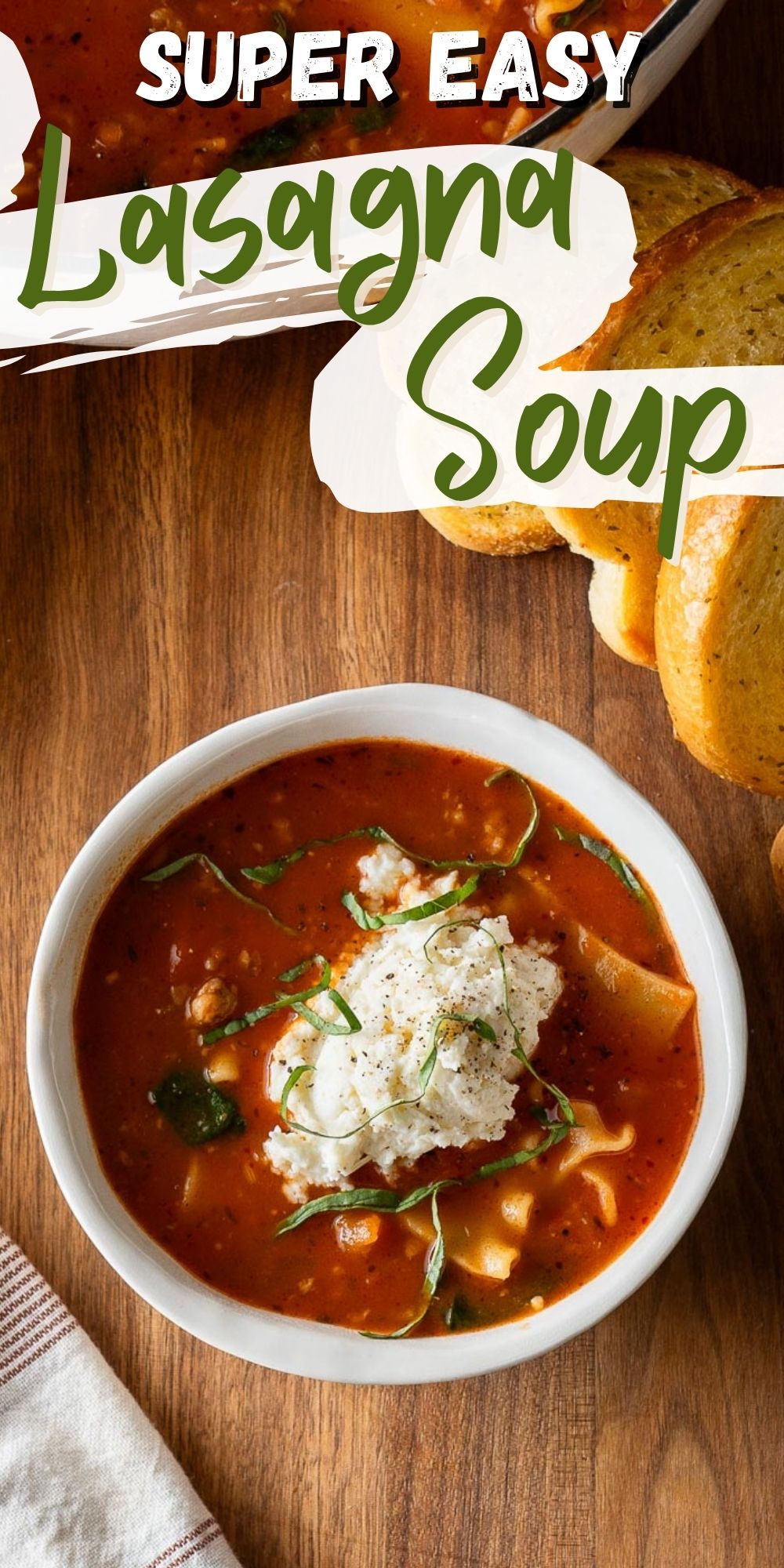 Lasagna Soup - I Wash You Dry