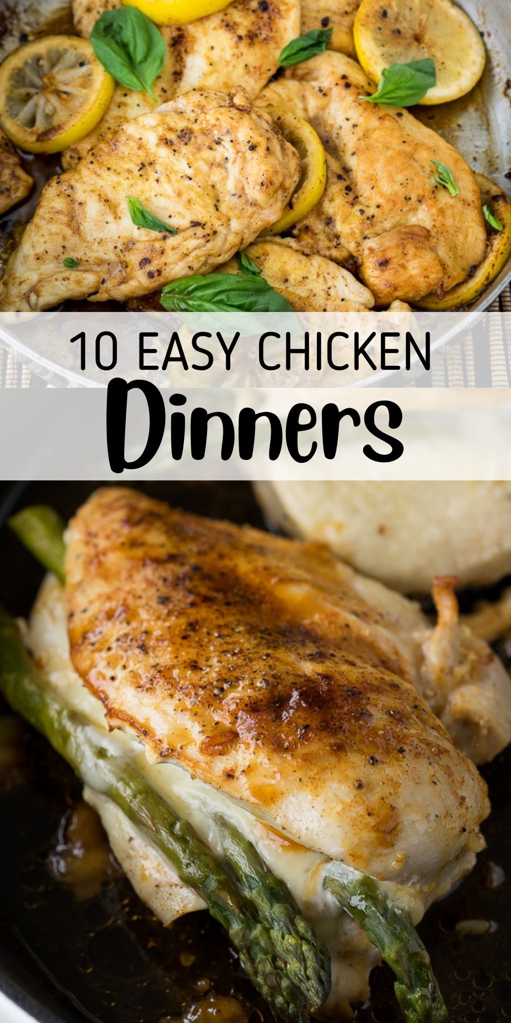 10 Easy Chicken Dinner Ideas - I Wash You Dry