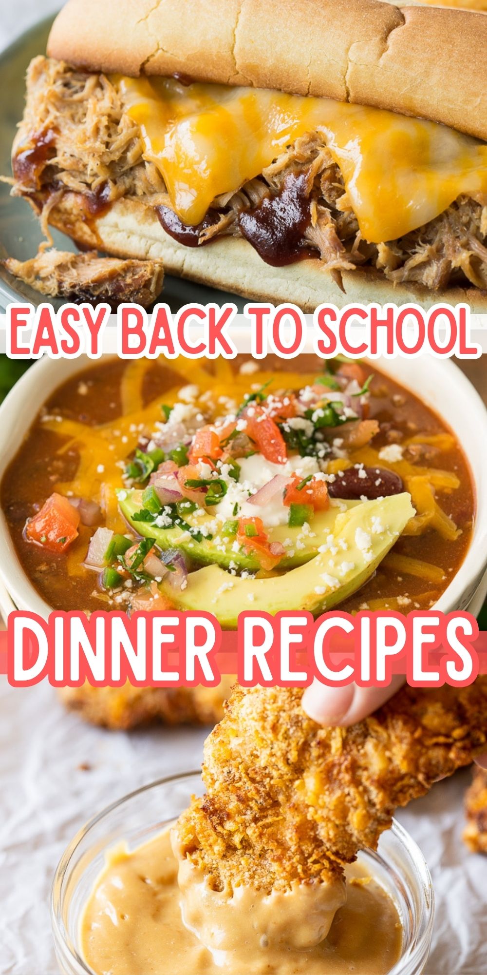 Back to School Dinner Recipes - I Wash You Dry