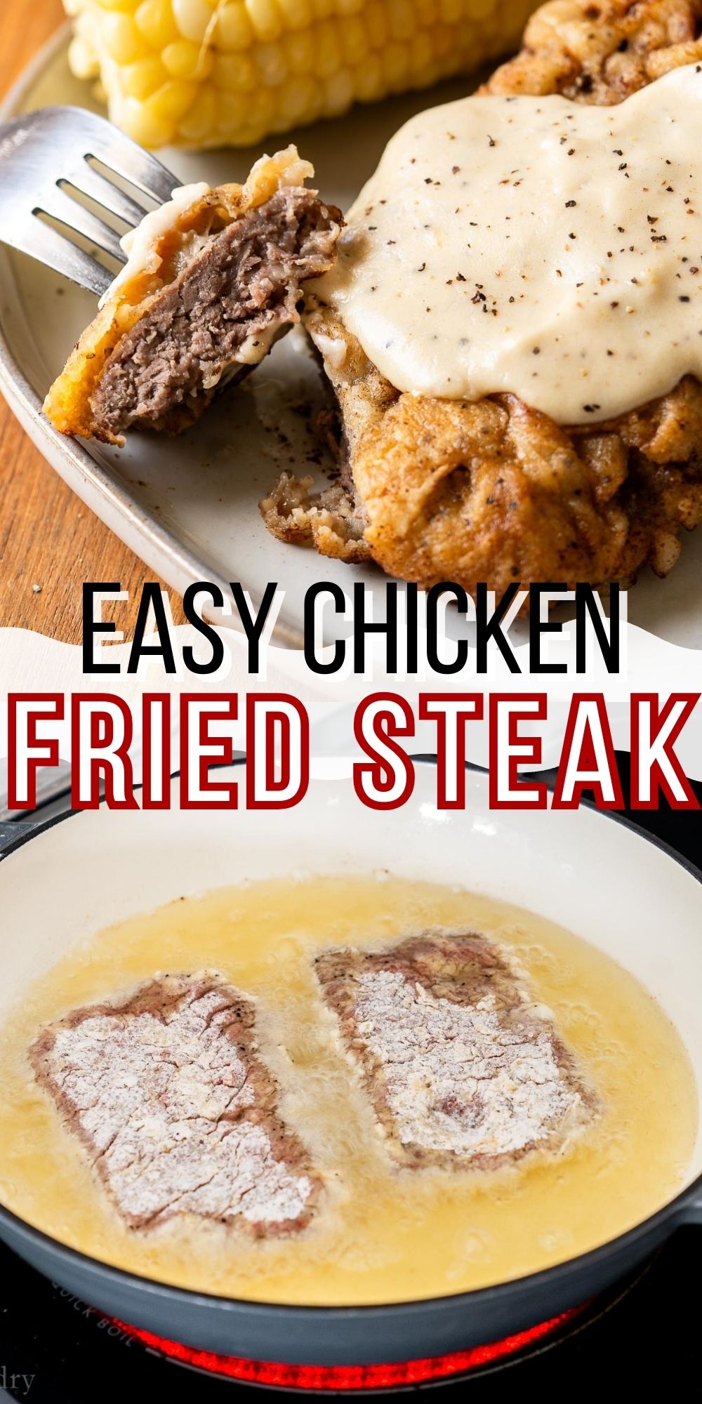 Chicken Fried Steak - I Wash You Dry
