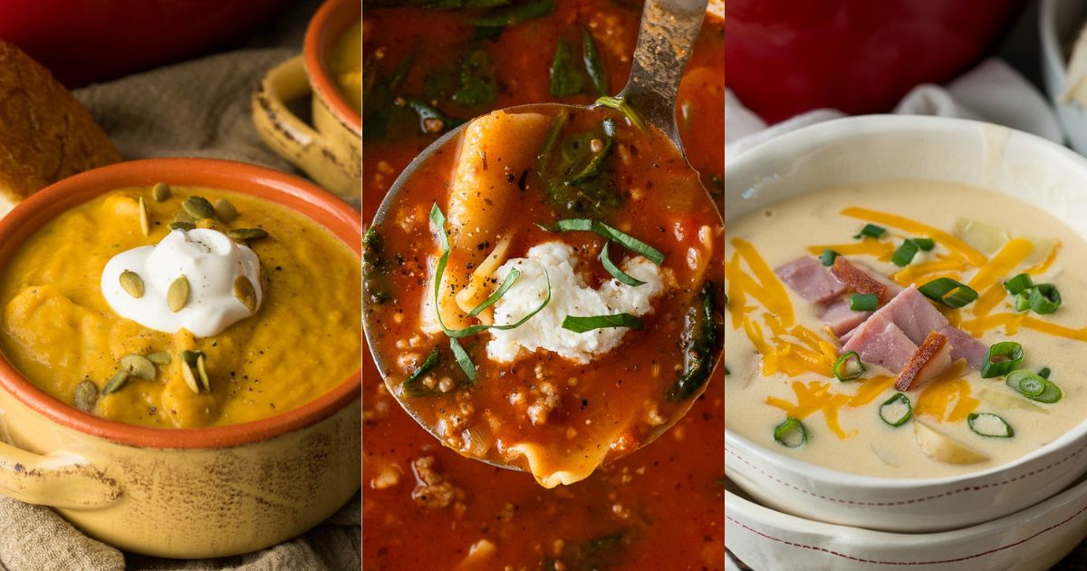 Simple Soup Recipes - I Wash You Dry